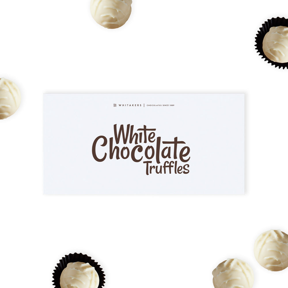 Premium White Chocolate Truffles | Elegant Luxury Assortment ...