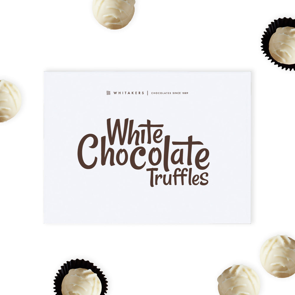 Premium White Chocolate Truffles | Elegant Luxury Assortment ...