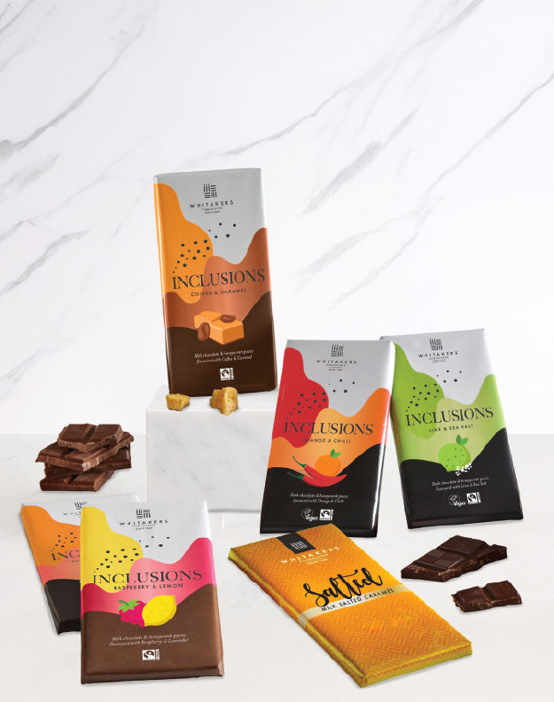 Whitakers Tasting Flight | Luxury Chocolate Bar Collection – Whitakers ...